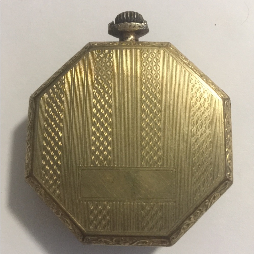 1927 Art Deco Octagonal Pocket Watch - Gem